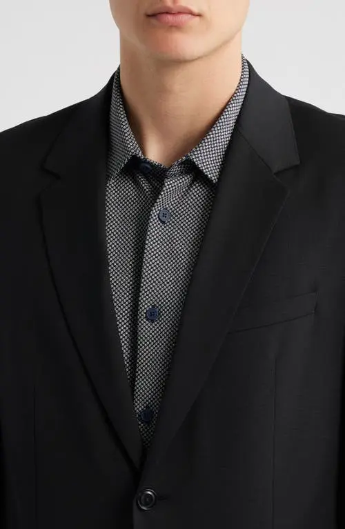 BOSS Houston Solid Wool Suit Jacket - Black