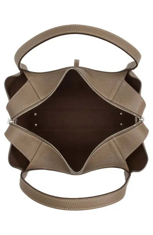 TOD'S Small T-timeless Shopper - Argilla Scuro