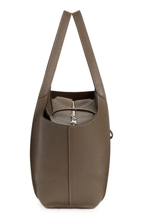 TOD'S Small T-timeless Shopper - Argilla Scuro