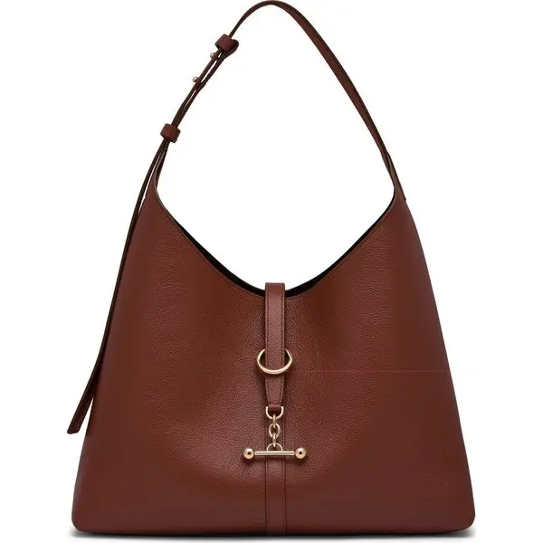 Strathberry Maxi Kite Hobo Bag - Walnut