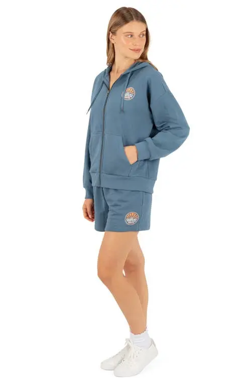 Hurley Full Zip Hoodie With Graphic Detail