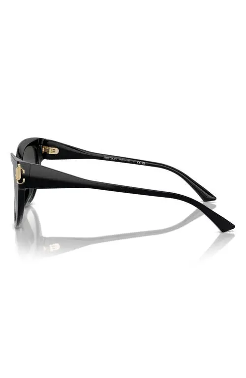 JIMMY CHOO Phantos Sunglasses - Black/dark Grey