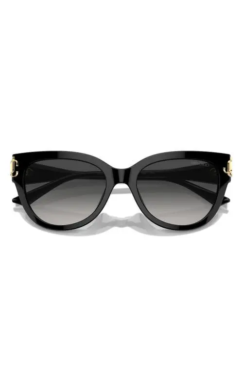 JIMMY CHOO Phantos Sunglasses - Black/dark Grey