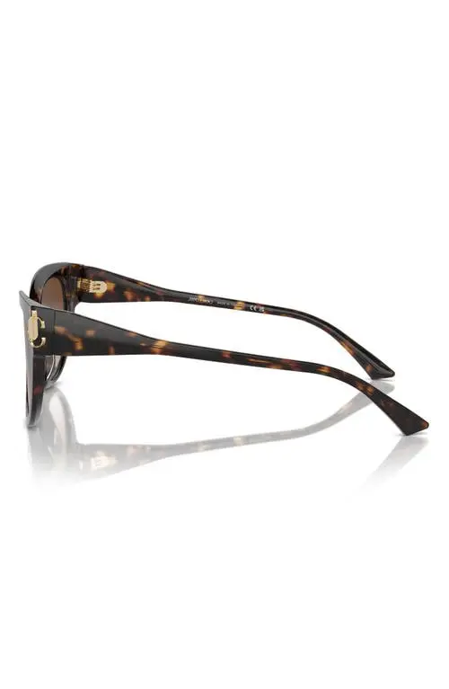 JIMMY CHOO 54mm Gradient Phantos Sunglasses