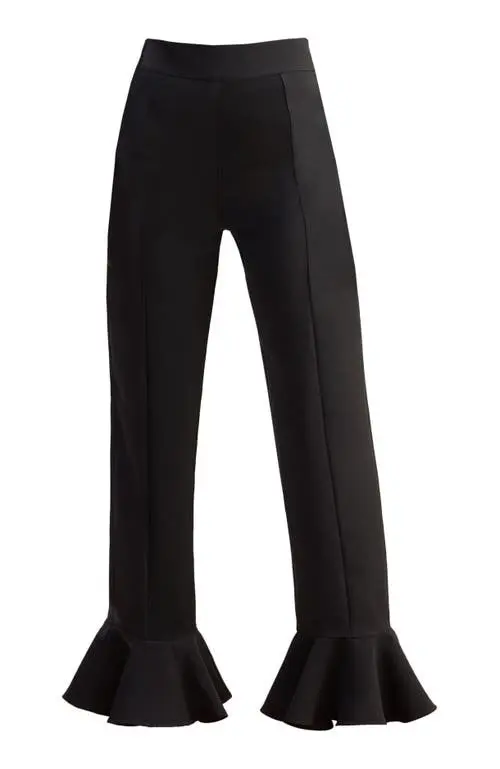 SEÑORITA Eugenia Trousers With Fluted Hems
