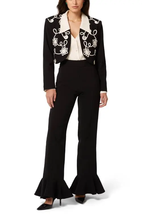 SEÑORITA Eugenia Trousers With Fluted Hems