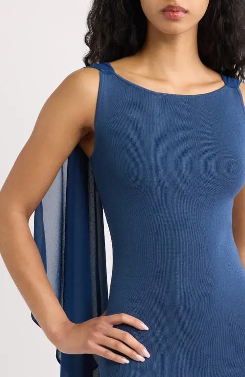 Solid & Striped The Verity Dress Maxi Length, Boatneck, Long Sleeve