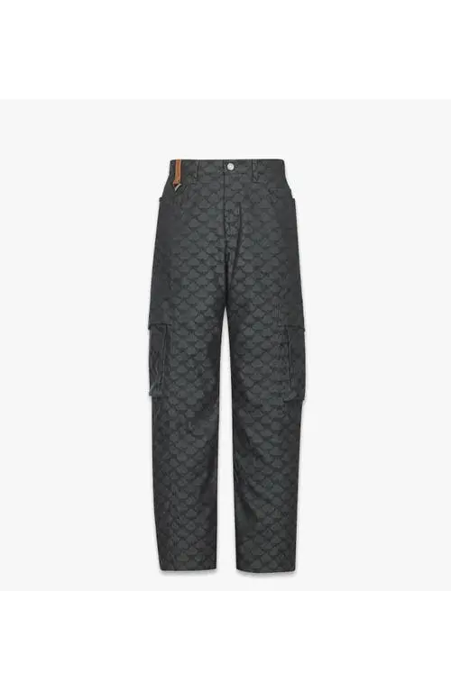 Mcm Pants In Lauretos Jacquard - Dark-grey