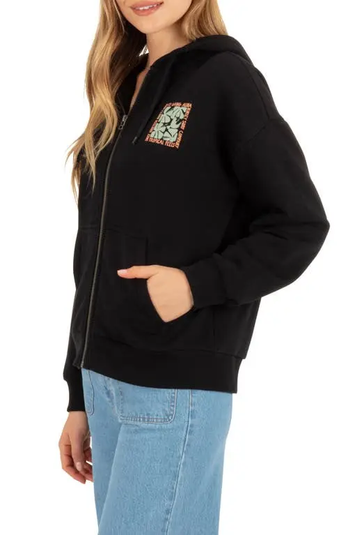 Hurley Hawaiian Kisses Full Zip Graphic Hoodie