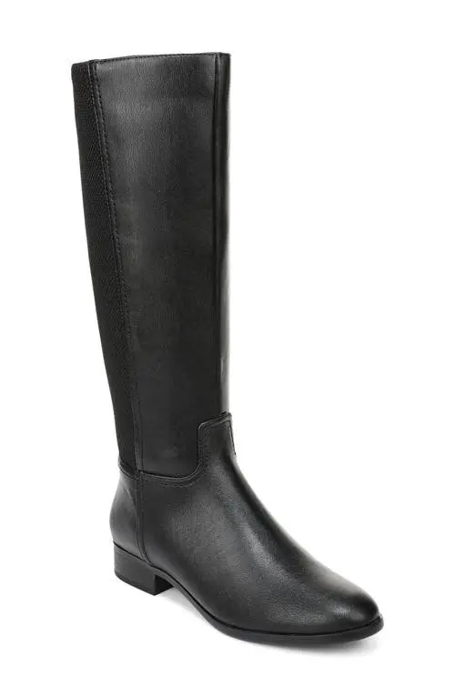 LIFESTRIDE Sarah Knee High Riding Boot - Black