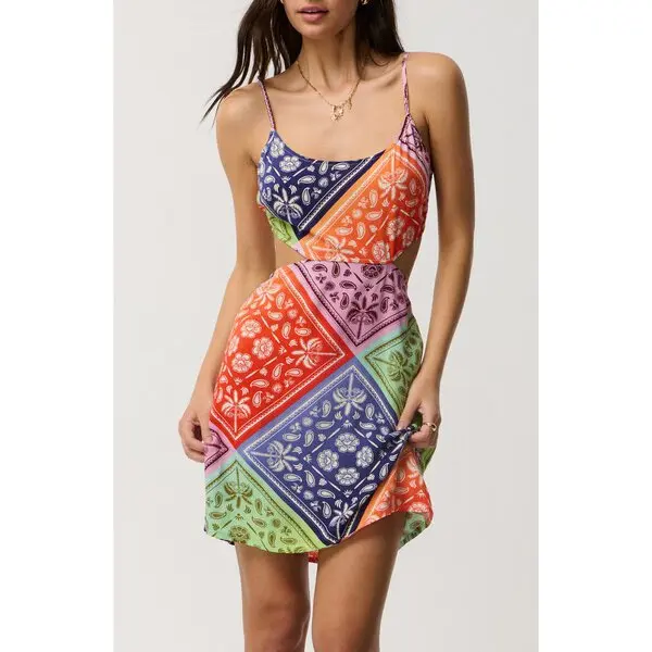 Rip Curl Bossa Nova Cutout Minidress
