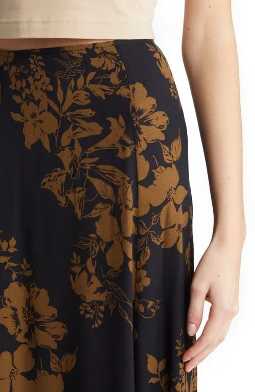 REFORMATION Zoe Side Slit Midi Skirt