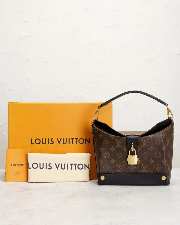 FWRD RENEW Louis Vuitton Monogram Reverse Bento Box Ew Shoulder Bag