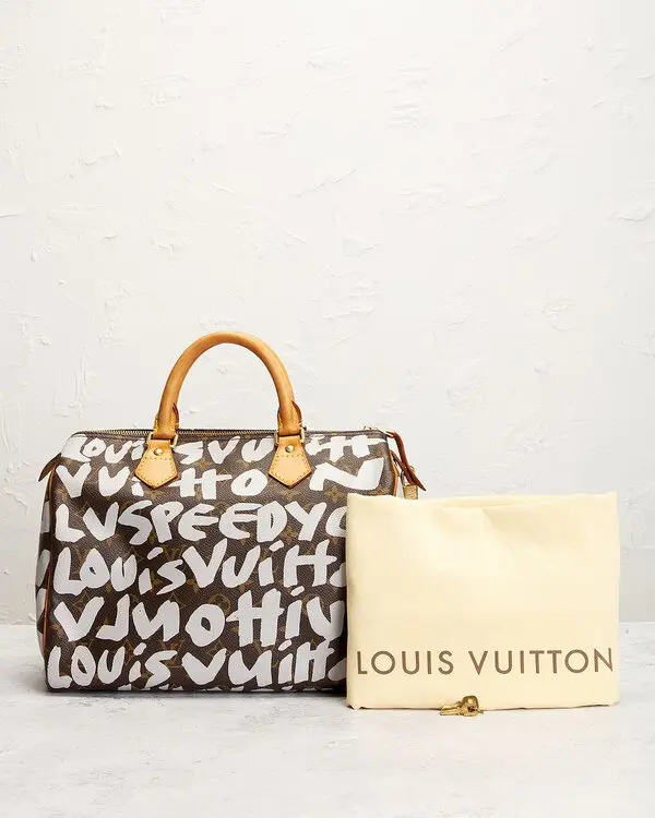 FWRD RENEW Louis Vuitton X Stephen Sprouse Monogram Graffiti Speedy 30 Handbag