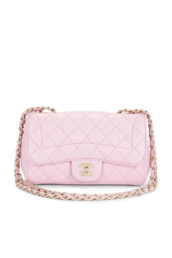 Chanel Lambskin Mademoiselle Chic Flap Bag - Pink