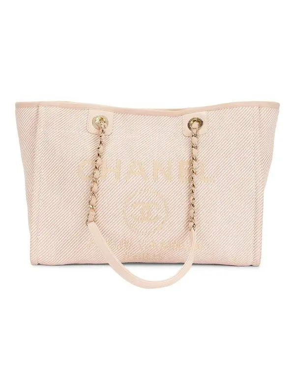 FWRD RENEW Chanel Small Deauville Tote Bag