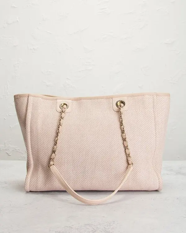 FWRD RENEW Chanel Small Deauville Tote Bag