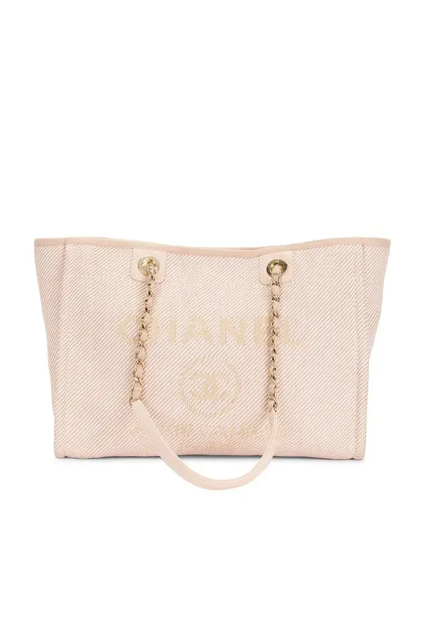 Chanel Small Deauville Tote Bag - Pink