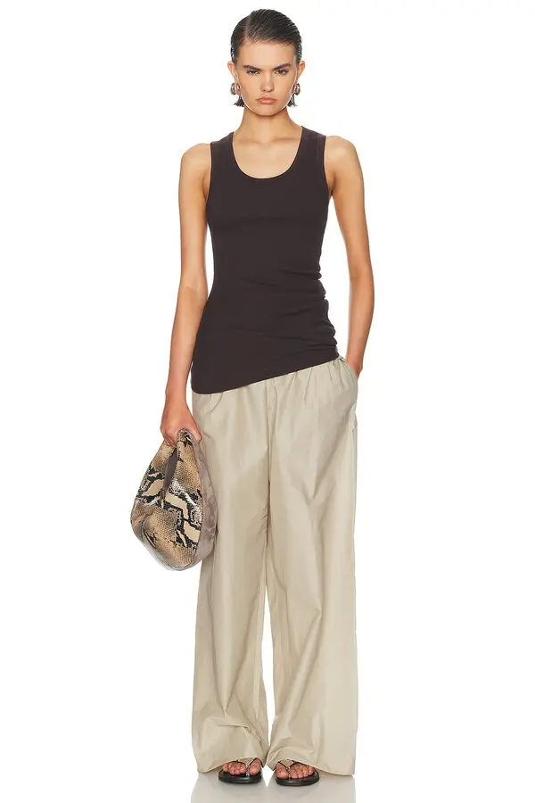 AGOLDE Twisted Poppy Tank Top - Tone