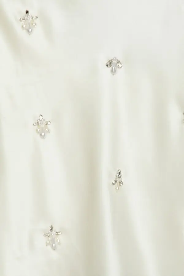 Retrofete Dotty Embellished Mini Dress