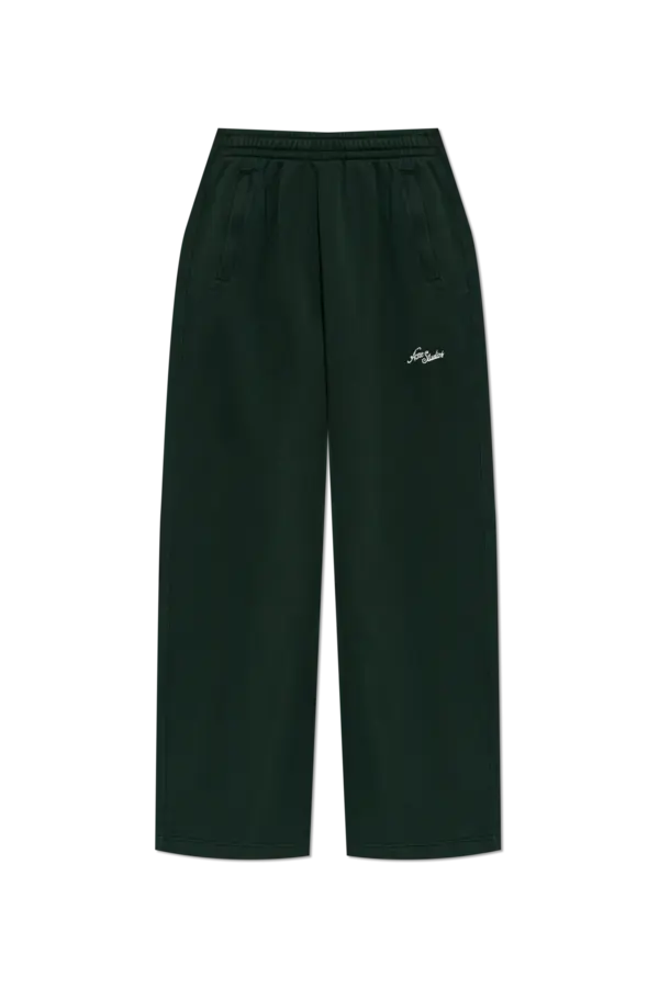 Acne Studios Trousers With Logo