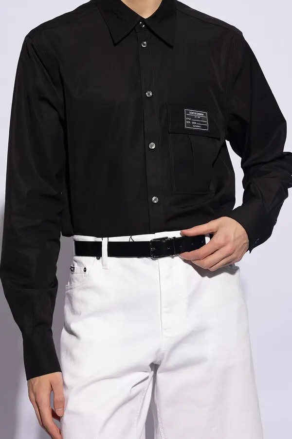 Dolce & Gabbana Leather Belt