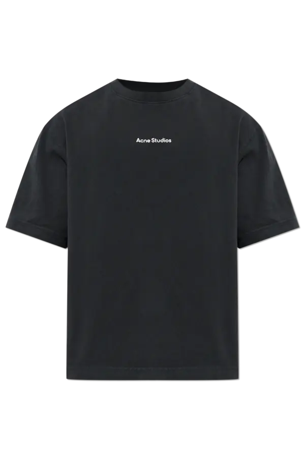 Acne Studios T-shirt With Logo - Black