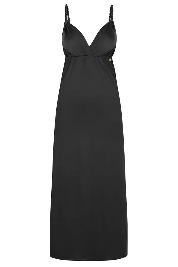CHIC BY LIRETTE Maxi Dress Natural - Black