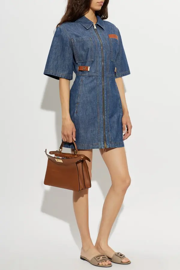 Fendi Short Dress With Pockets