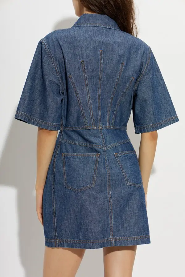 Fendi Short Dress With Pockets