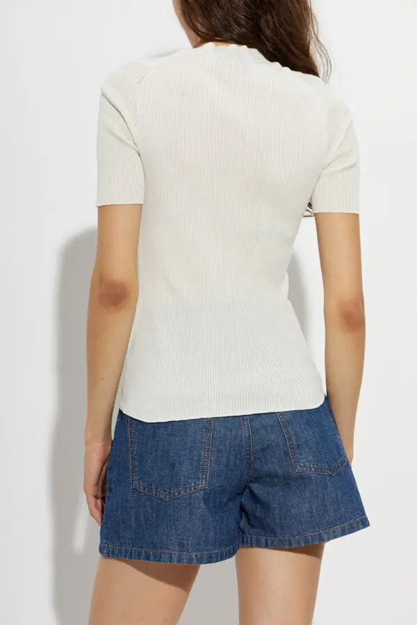 Fendi Fitted Cut Top