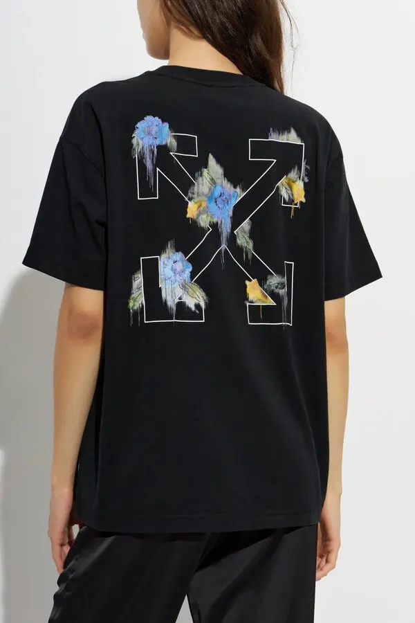Off-White T-shirt With Logo