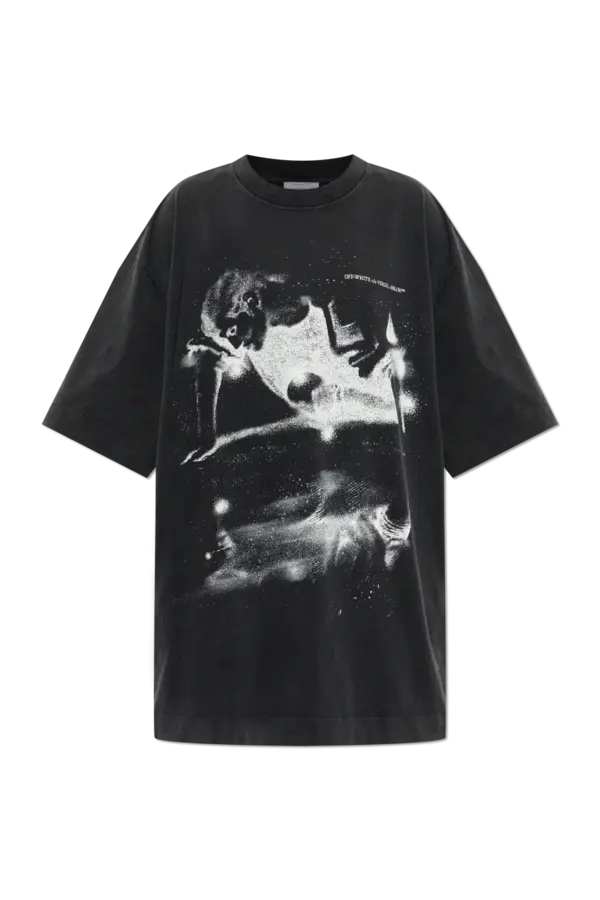 Off-White Oversize Dress - Black