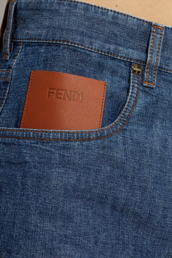 Fendi Denim Shorts