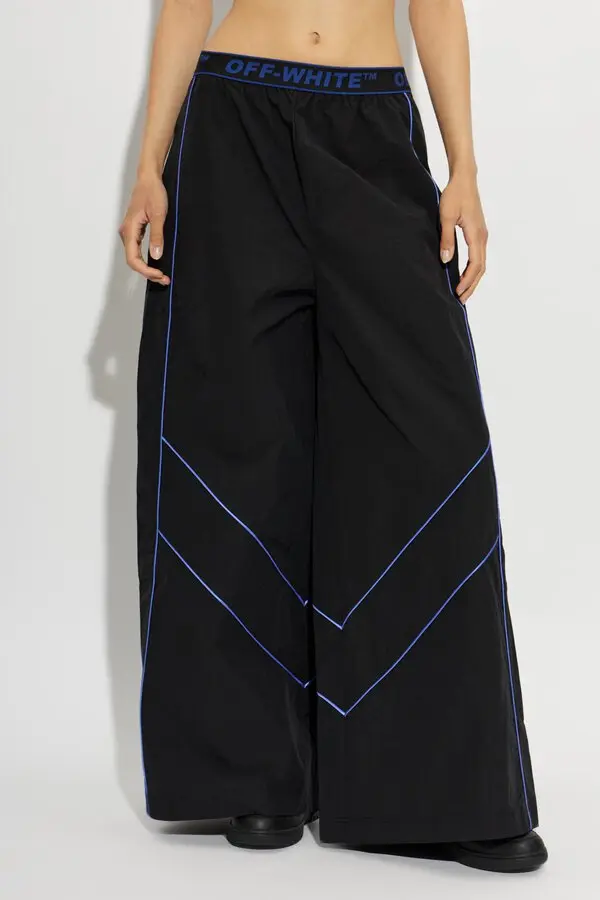 Off-White Straight-leg Nylon Pants