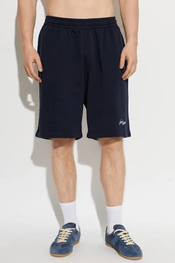 Acne Studios Shorts With Embroidered Logo