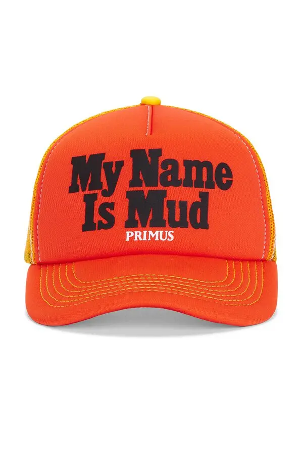 PLEASURES X Primus Mud Trucker Hat - Orange