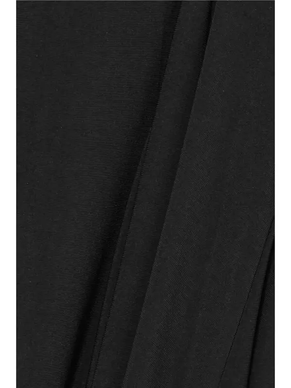 Norma Kamali Stretch-jersey Turtleneck Wide-leg Jumpsuit