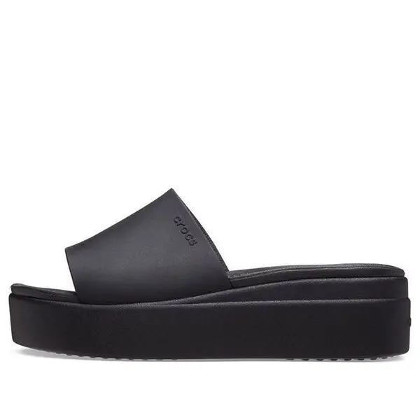 CROCS Brooklyn Slide Sandals - Black