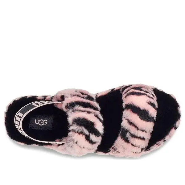 UGG Oh Yeah One-strap Sandals 'black Pink