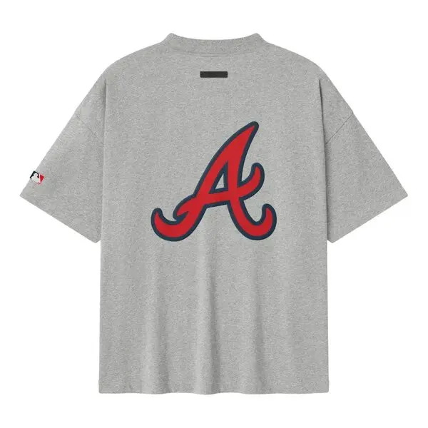 Fear Of God Braves 90s T-shirt - Concrete Heather