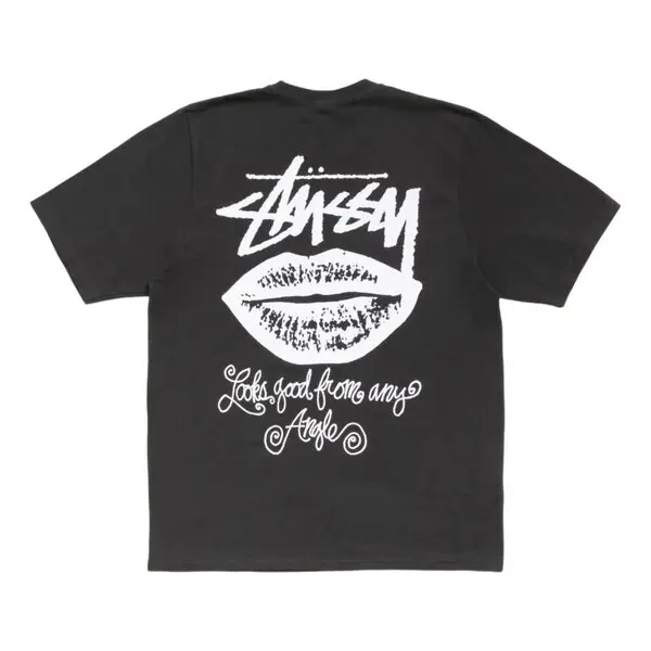 StÜssy Any Angle T-shirt Pigment Dyed - Faded Black
