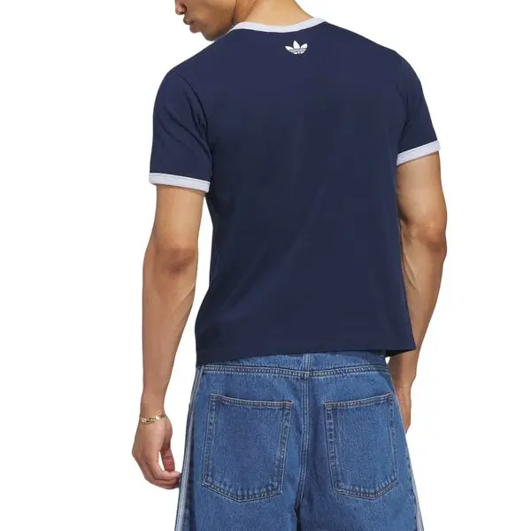 Adidas Trefoil Ringer T-shirt Asia Sizing