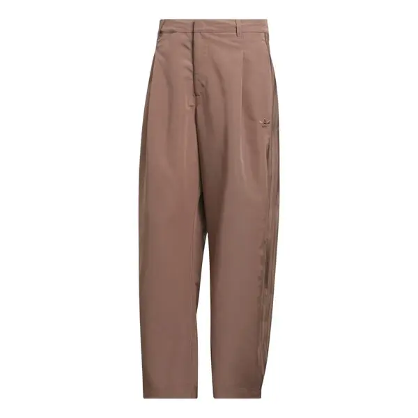 Adidas Woven Barrel Pants - Trace Brown