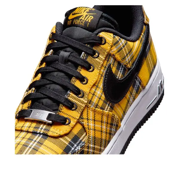 Nike Force 1 Low Checked Textile