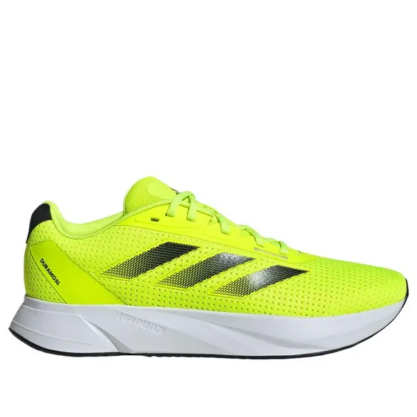 Adidas Duramo Sl Lace Up Sneakers - Lucid Lemon/core Black/halo Silver