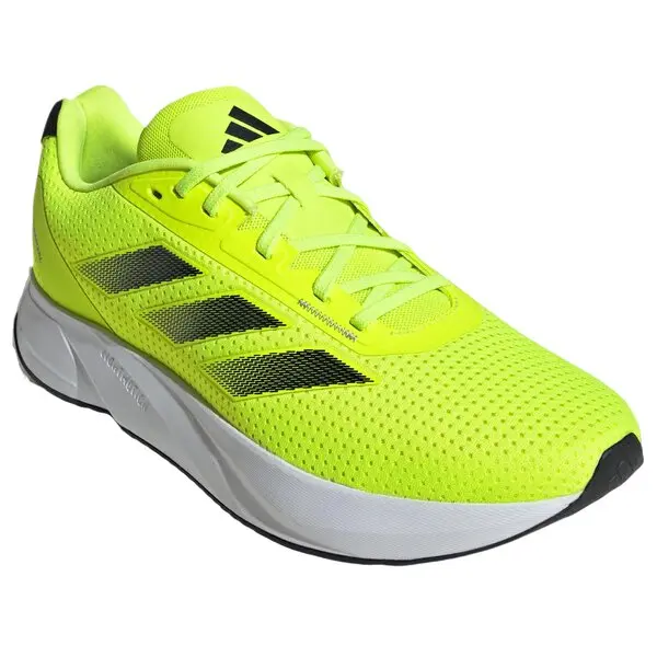 Adidas Duramo Sl Lace Up Sneakers - Lucid Lemon/core Black/halo Silver