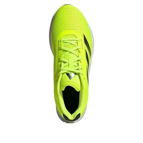 Adidas Duramo Sl Lace Up Sneakers - Lucid Lemon/core Black/halo Silver