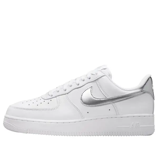 Nike Force 1 '07 Se "metallic Silver - White/metallic Silver