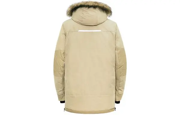 NEW BALANCE Lifestyle Cargo Parka Jacket Asia Sizing 'beige